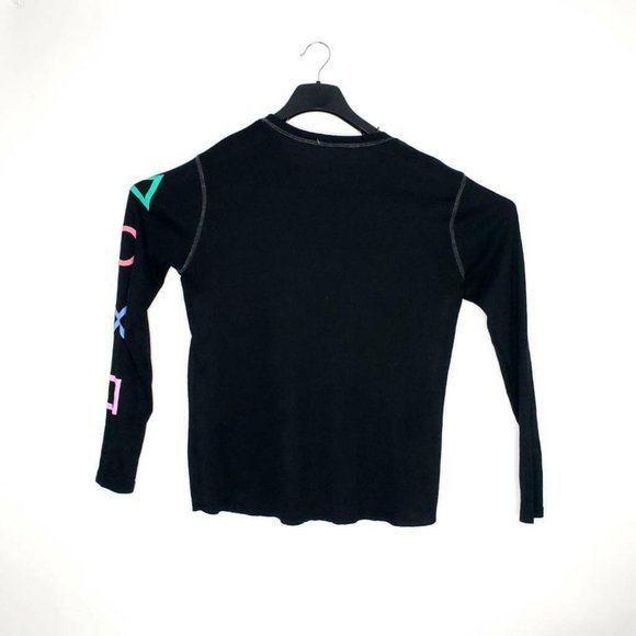 Sony | Shirts | Logo Mens Playstation Graphic Tshirt Black Ribbed ...